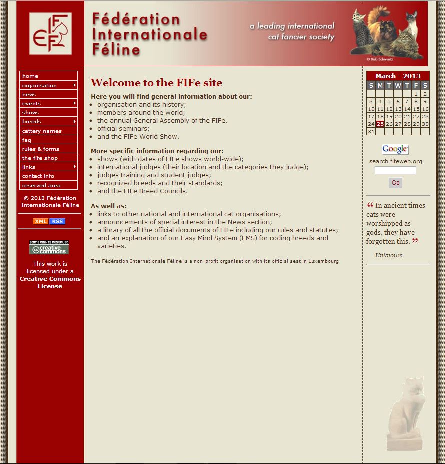 Fédération Internationale Féline - FIFe