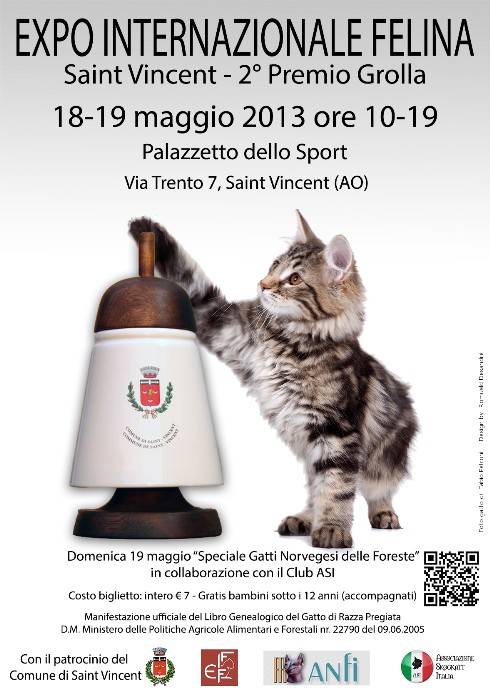 18 e 19 maggio 2013 Esposizione Internazionale Felina ANFI-FIFe di St ...